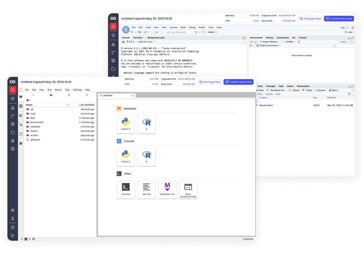 Code Ocean Software Overview Code Ocean